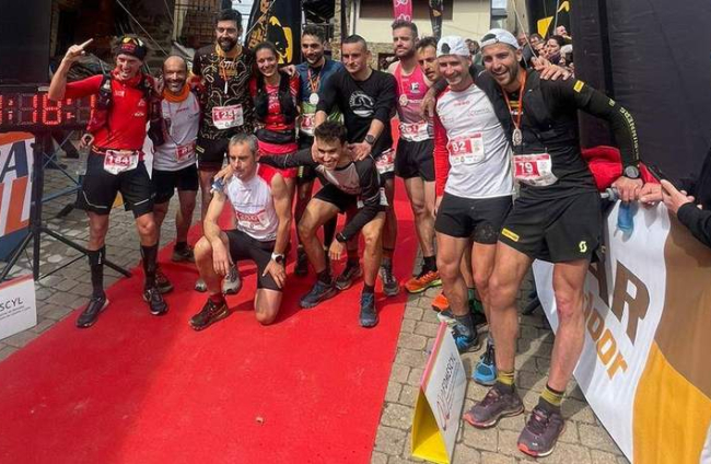Jaime Romo y Marta Martínez se coronan en medio de la nieve