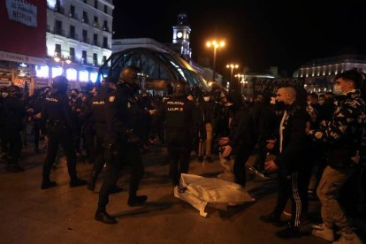 Los destrozos de la causa de Hasél en Cataluña y en Madrid