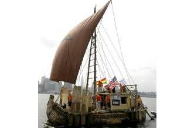 Una balsa de juncos cambiará la historia