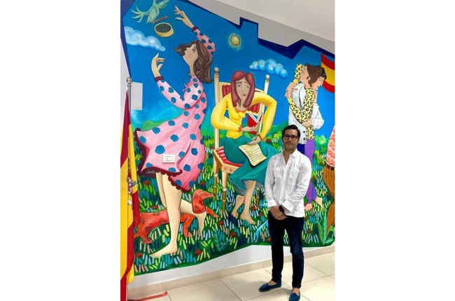 Álvarez Las Heras conquista Albania con sus murales
