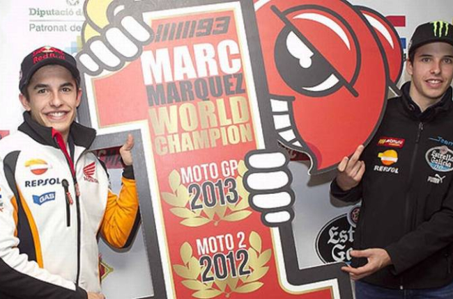 MOTOCICLISMO: Cervera se echa a la calle para homenajear a Marc Márquez
