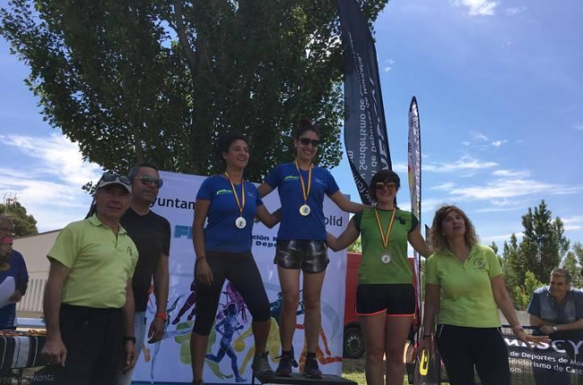 MARCHA NÓRDICA: León sube al podio en el Autonómico
