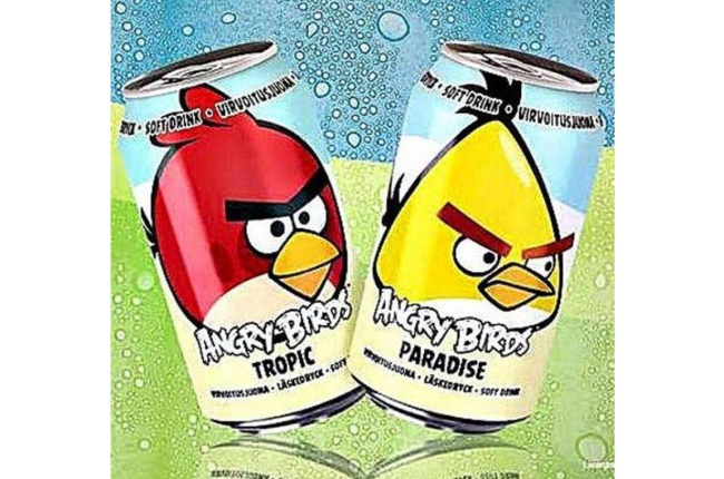 IRRUPCIÓN EN EL MERCADO: El refresco de Angry Birds desbanca a Coca ...