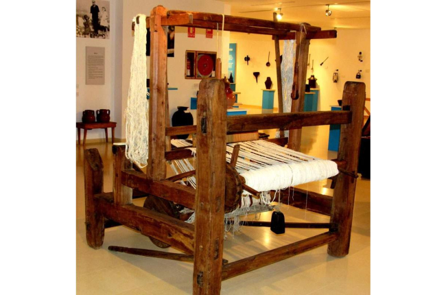 museo alto bierzo: Un telar del siglo XIX, pieza del mes en Bembibre