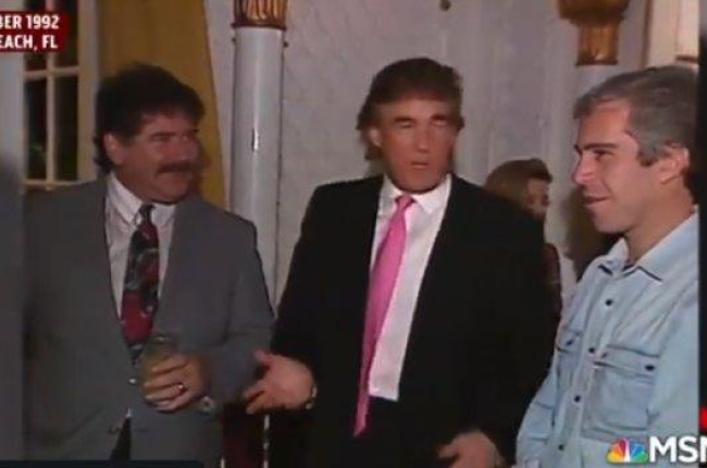 VÍDEO: Así se lo pasaba Trump con el depredador sexual Epstein en 1992