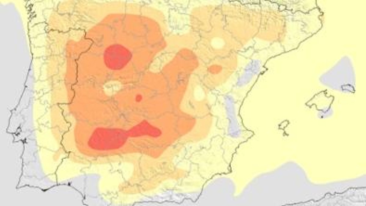 La curiosa forma del 'domo de calor' que subirá 10 grados las temperaturas