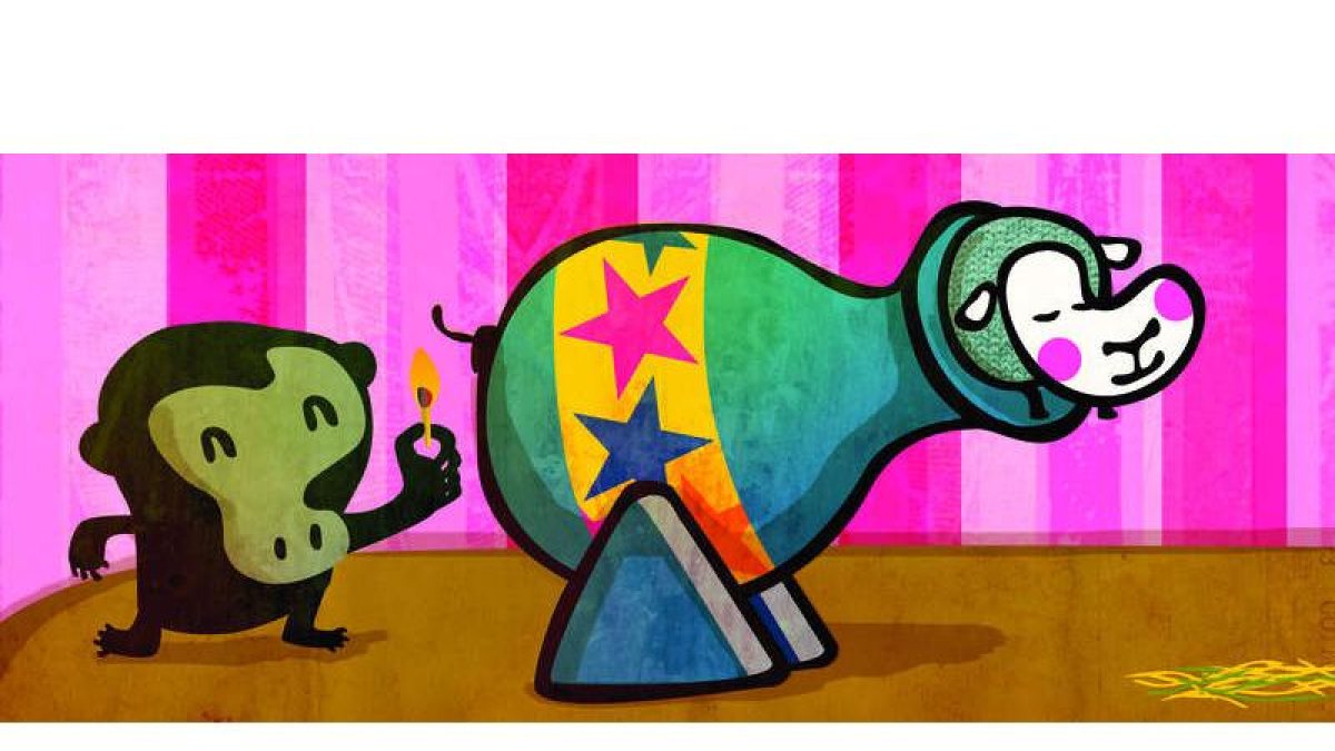 Cuento sin letras para niños curiosos