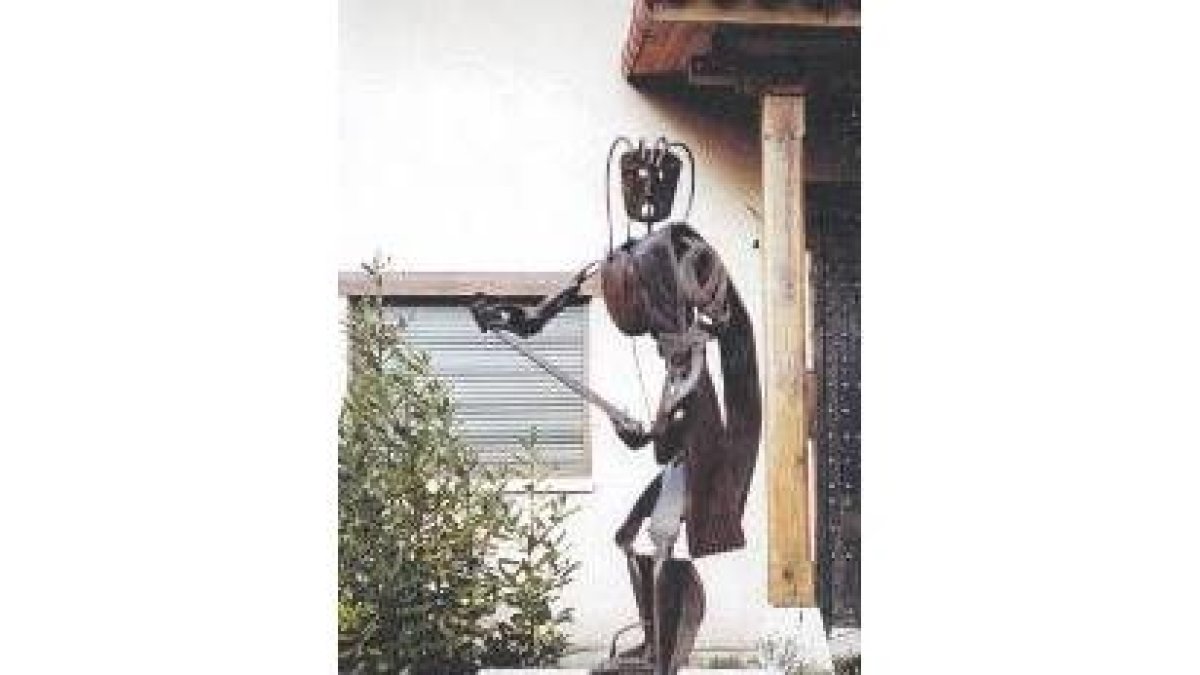 «El pastor», boceto de Pombo, expuesto en la iglesia de La Virgen del ...