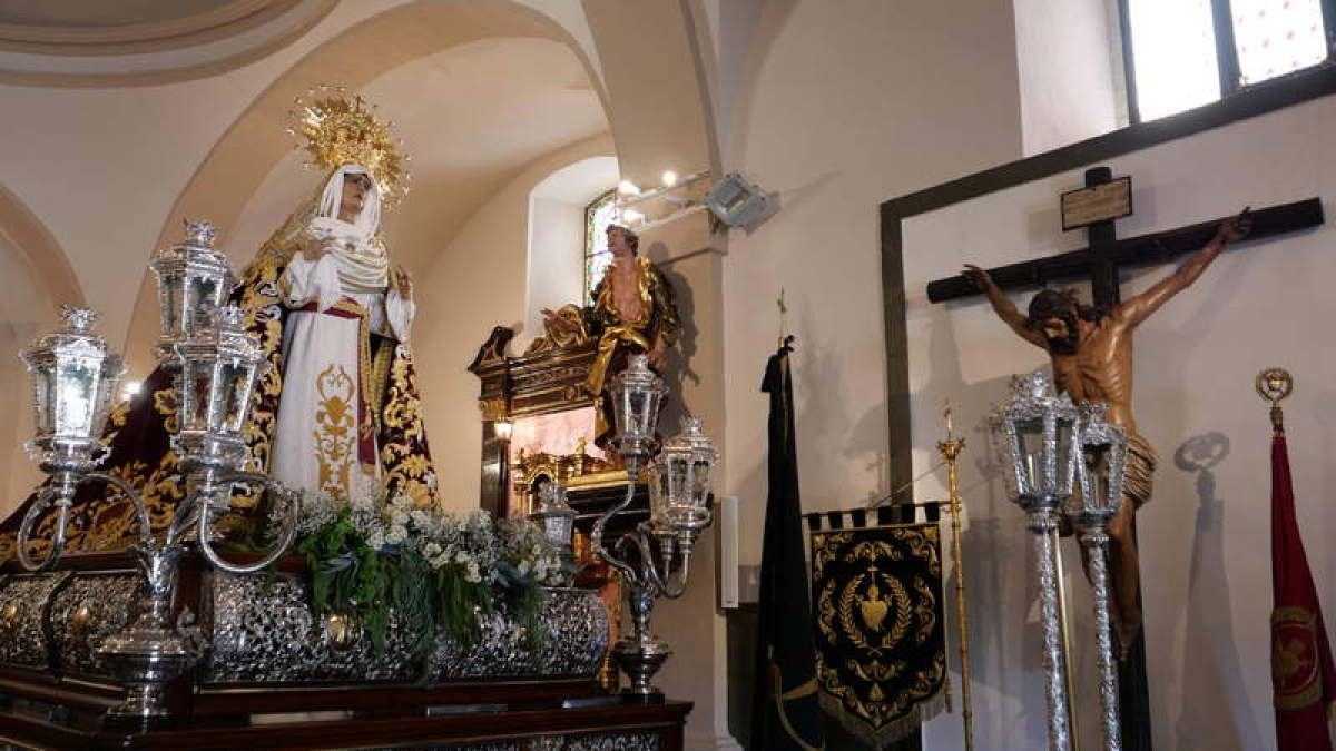 Santa Nonia asume en verano el papel del Museo de Semana Santa en León