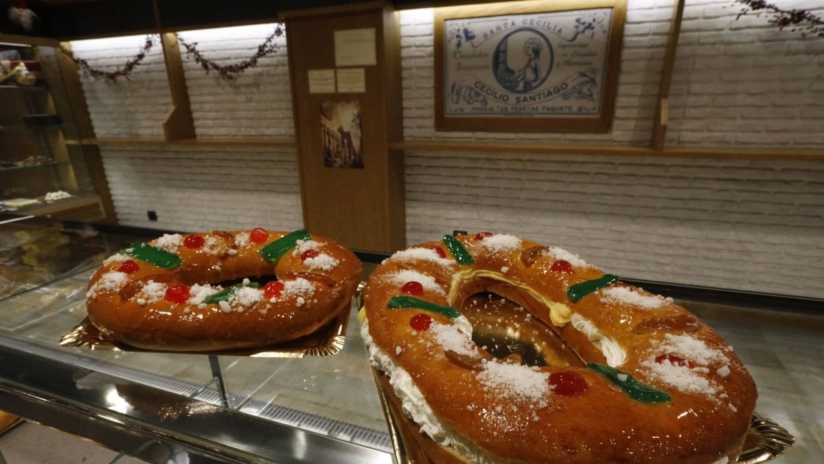 Confitería Santa Cecilia: delicioso Roscón de Reyes