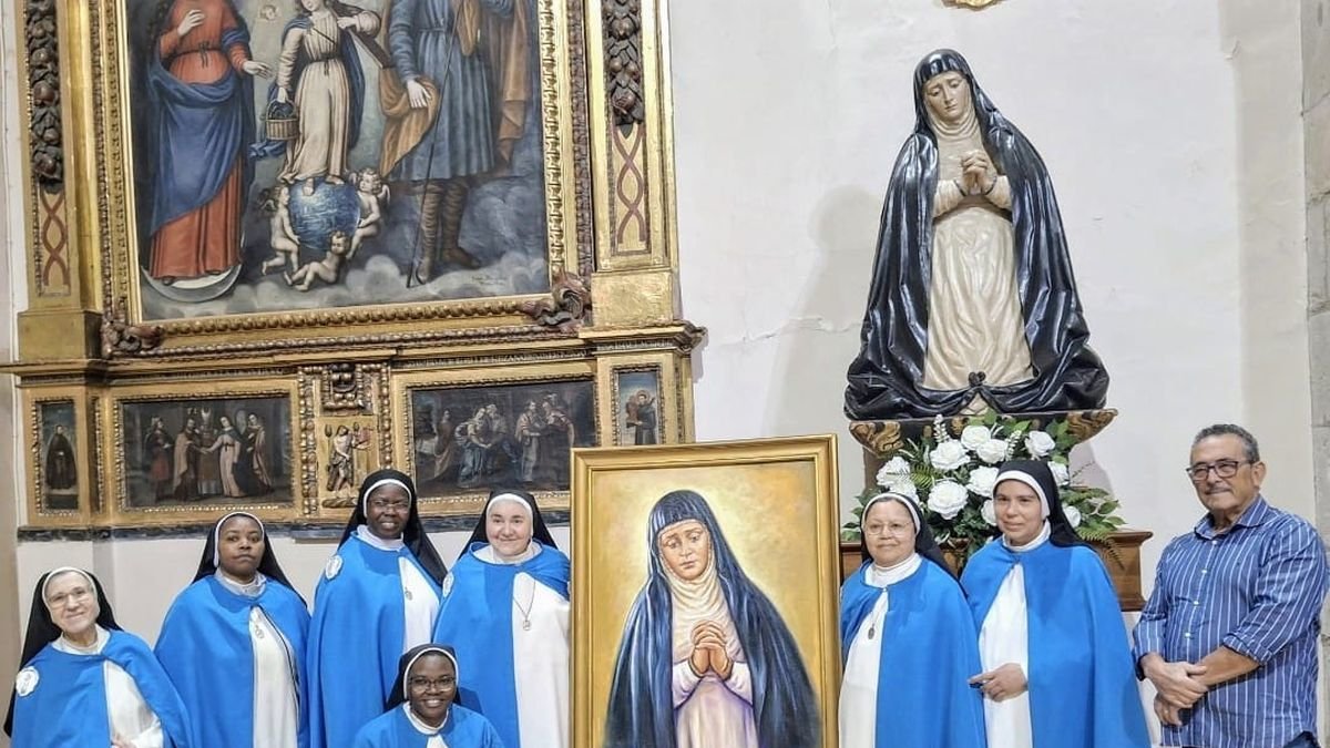 Luis Zotes dona 'La Virgen de la Amargura' a las Concepcionistas