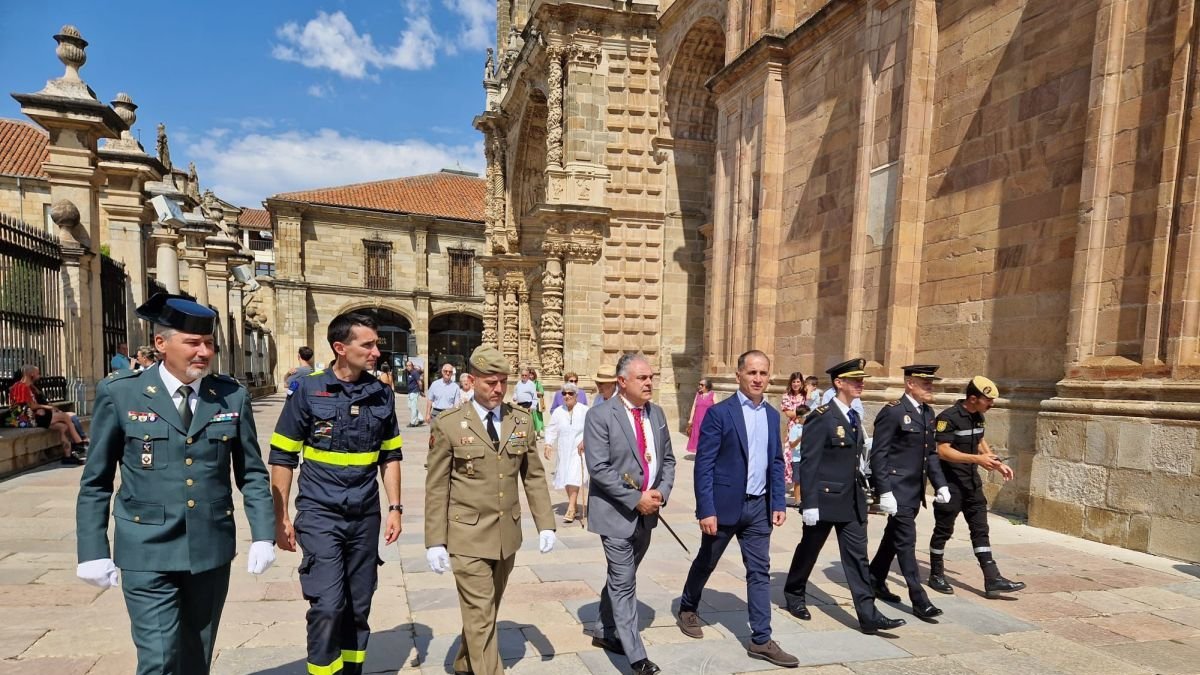 Astorga honra a Santa Marta con presencia internacional