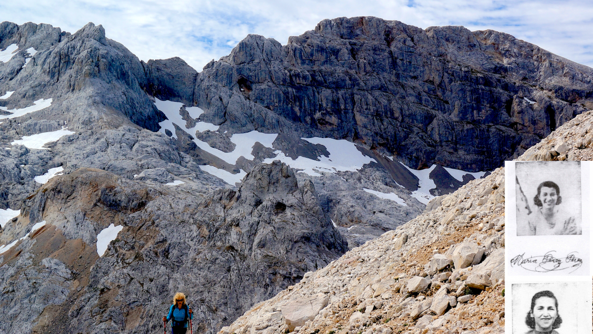 Las Cainejas se coronan en Picos de Europa como pioneras del montañismo ...