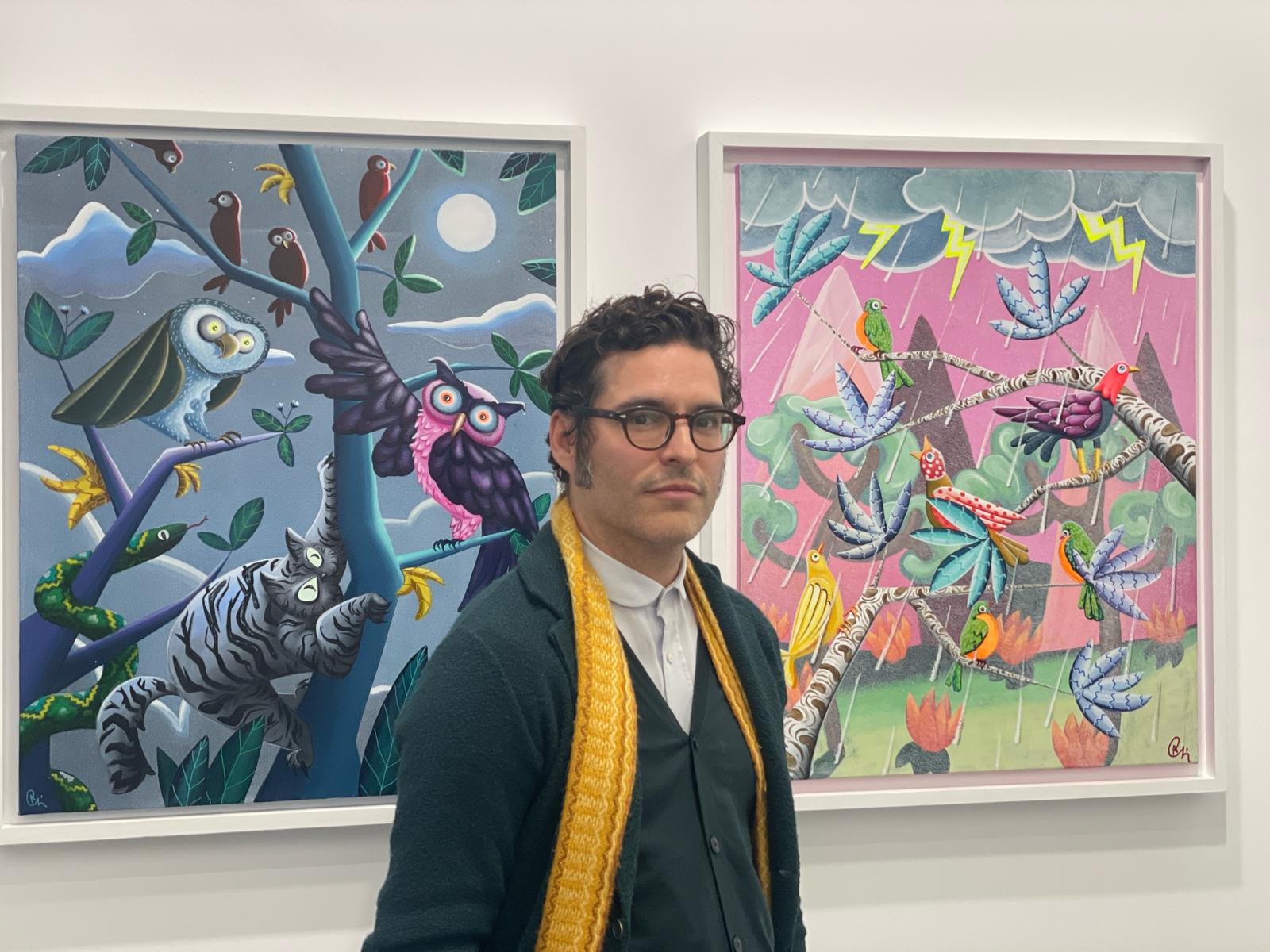 El pintor Carlos Alvarez Las Heras expone en la conocida feria de arte ...