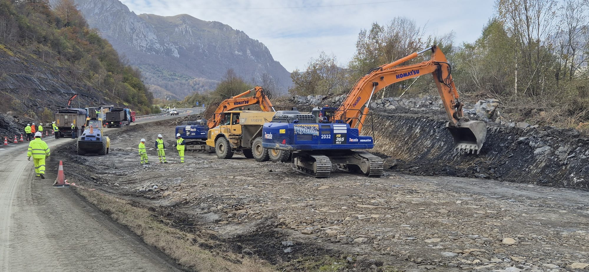Así avanza la recuperación de la AP-66 entre León y Asturias