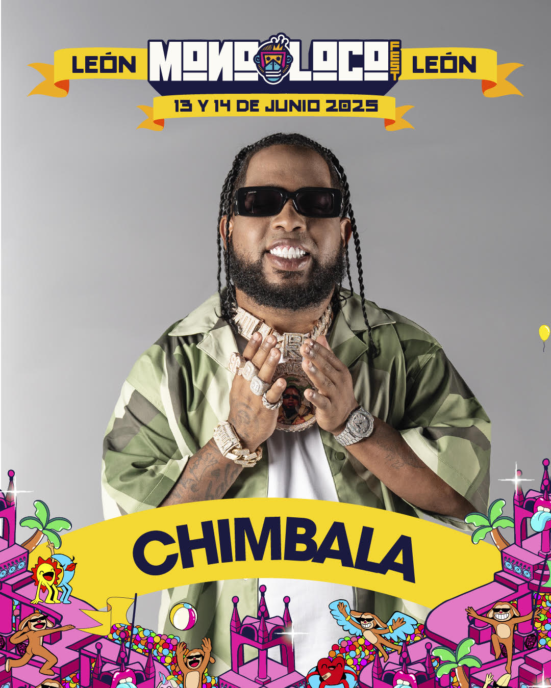 El dominicano Chimbala estará en el Monoloco Fest
