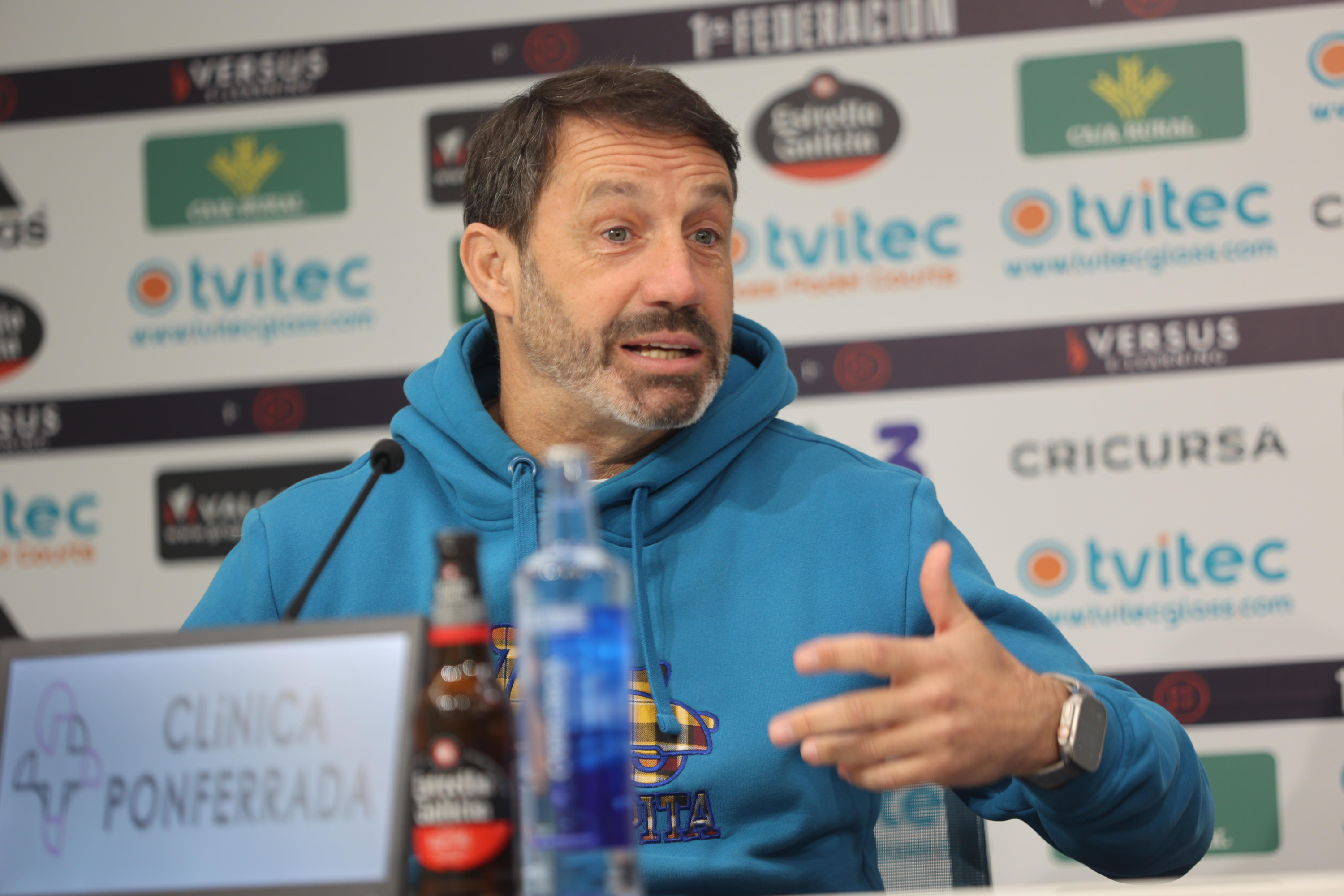 José Sietes: "Me gustaría dar continuidad al proyecto de la Ponferradina"