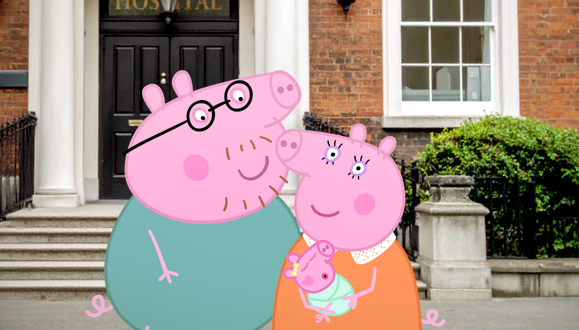 Peppa Pig presenta a su nueva hermana, Evie Pig, en un estreno ...