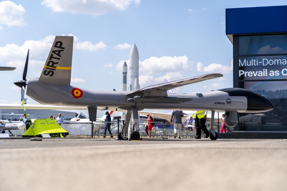 Más de 19 millones para el aterrizaje del dron Sirtap de Airbus en la ...