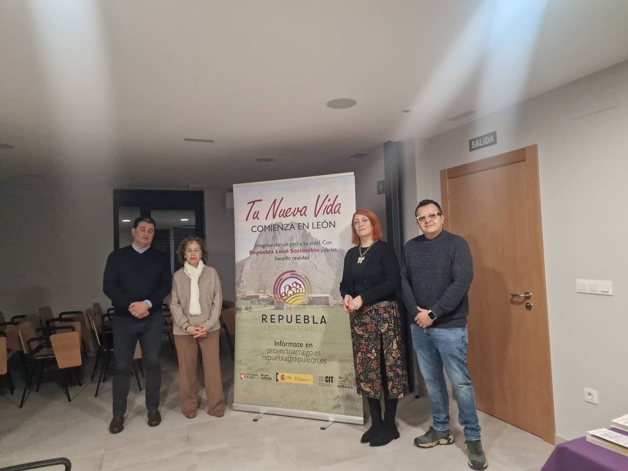 Presentación del programa Repuebla León en Valencia de Don Juan