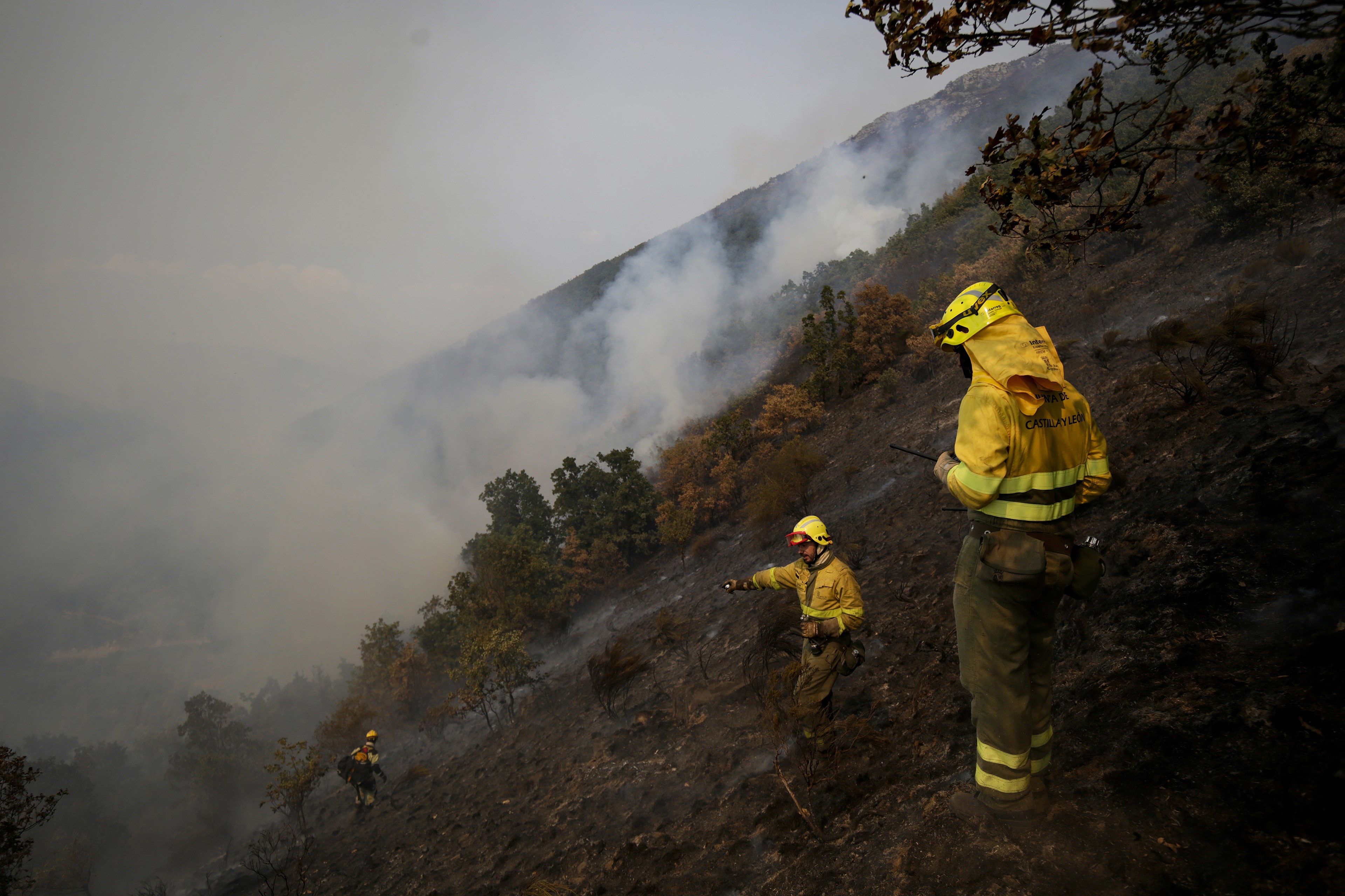 950 bomberos forestales en huelga técnica en Castilla y León