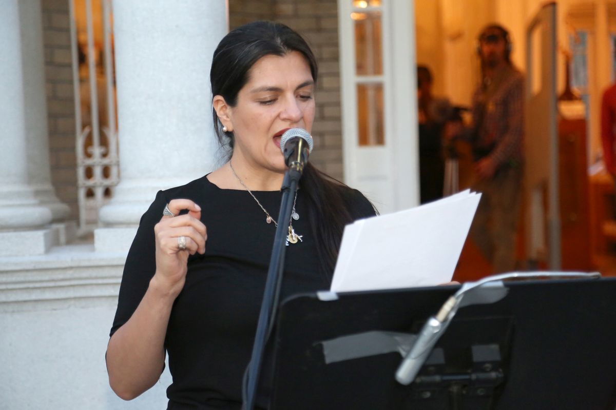 Rocío Cerón en la Casona de San Feliz de Torío